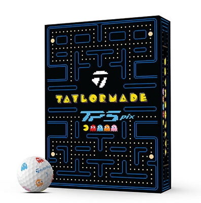 Taylormade TP5 Pix "Pac-Man" Logo Golf Balls in Collectors Box - 12 ...